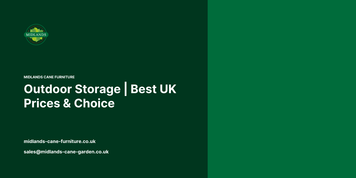 Outdoor Storage | Best UK Prices & Choice